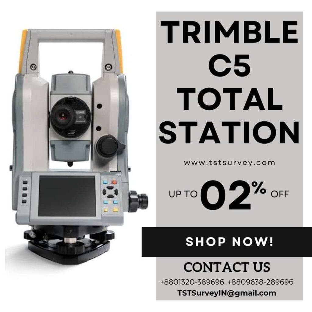 Trimble C5 Mechanical Total Station - TST Survey Instruments