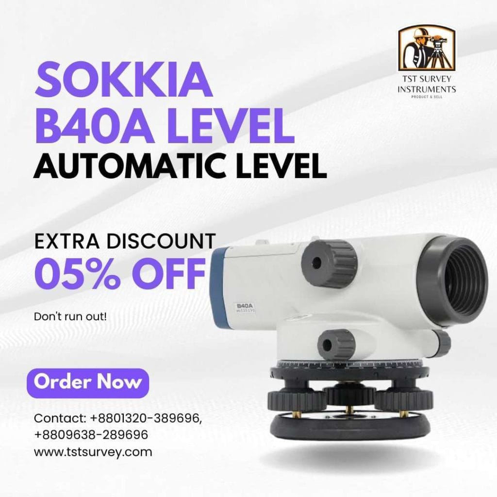 Sokkia B40A Automatic Level - TST Survey Instruments