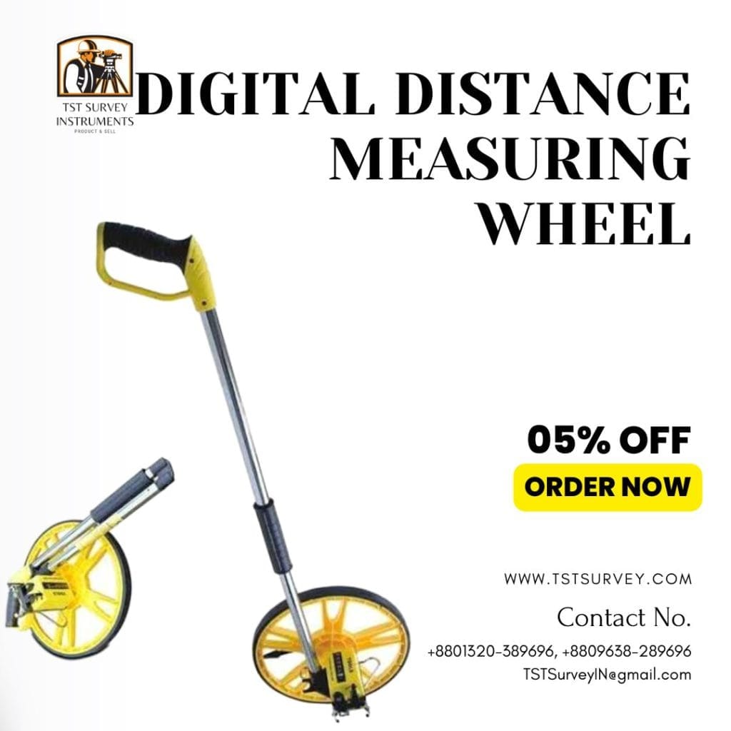 Digital Distance Measuring Wheel - TST Survey Instruments
