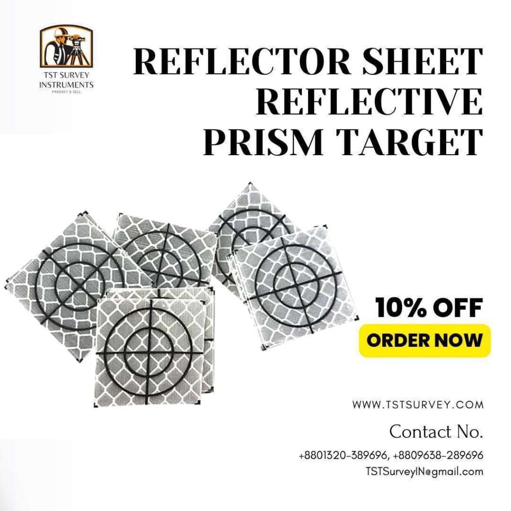 Reflector Sheet Reflective Prism Target - TST Survey Instruments