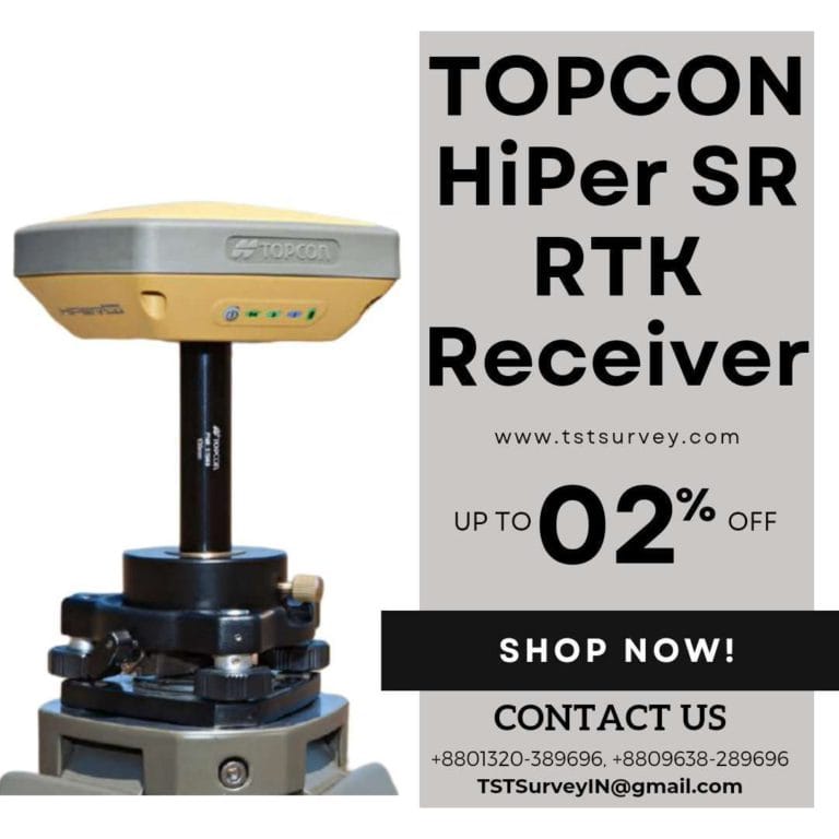 Topcon HiPer SR RTK GNSS Receiver - TST Survey Instruments