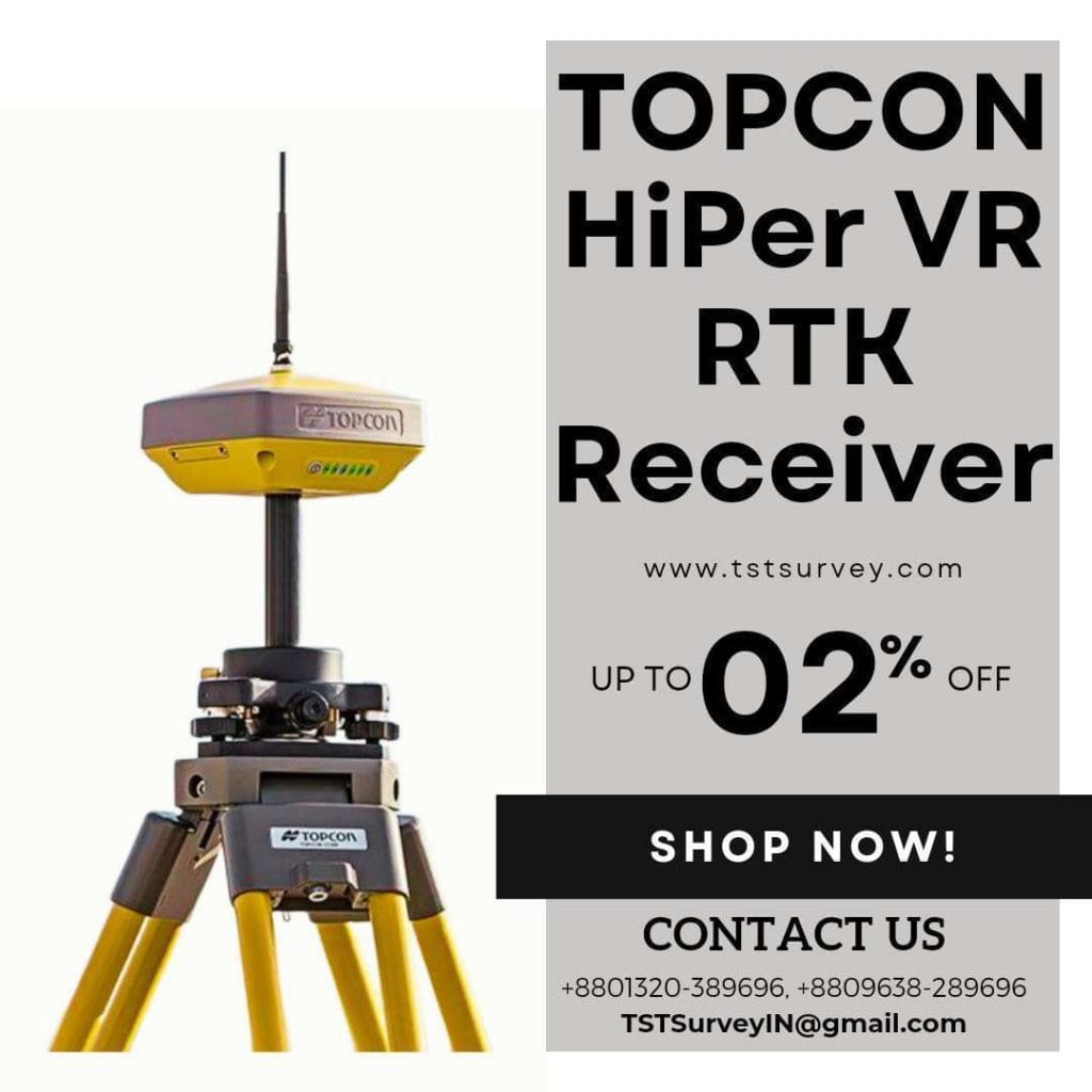 Topcon HiPer VR RTK GNSS Receiver - TST Survey Instruments