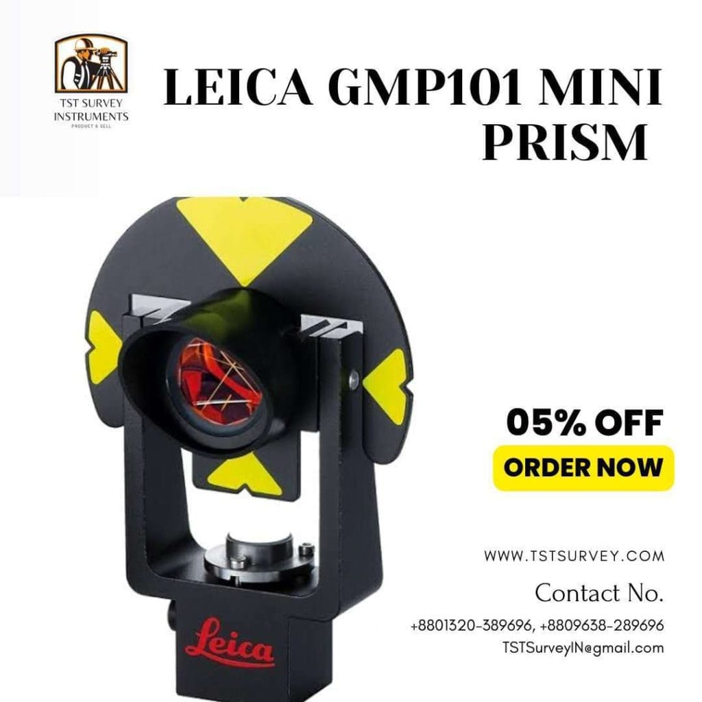 Leica GMP101 Mini Prism - TST Survey Instruments