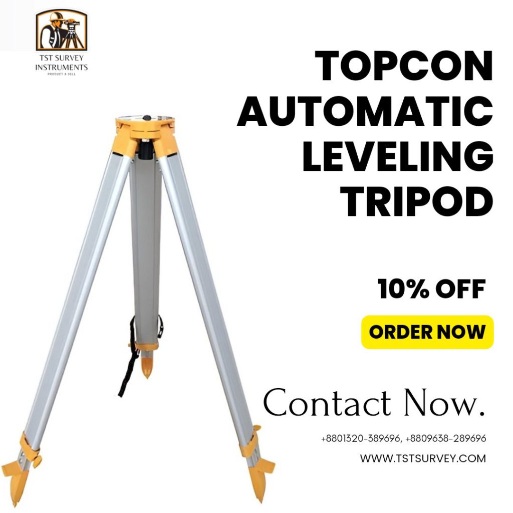 Topcon Aluminum Tripod - TST Survey Instruments